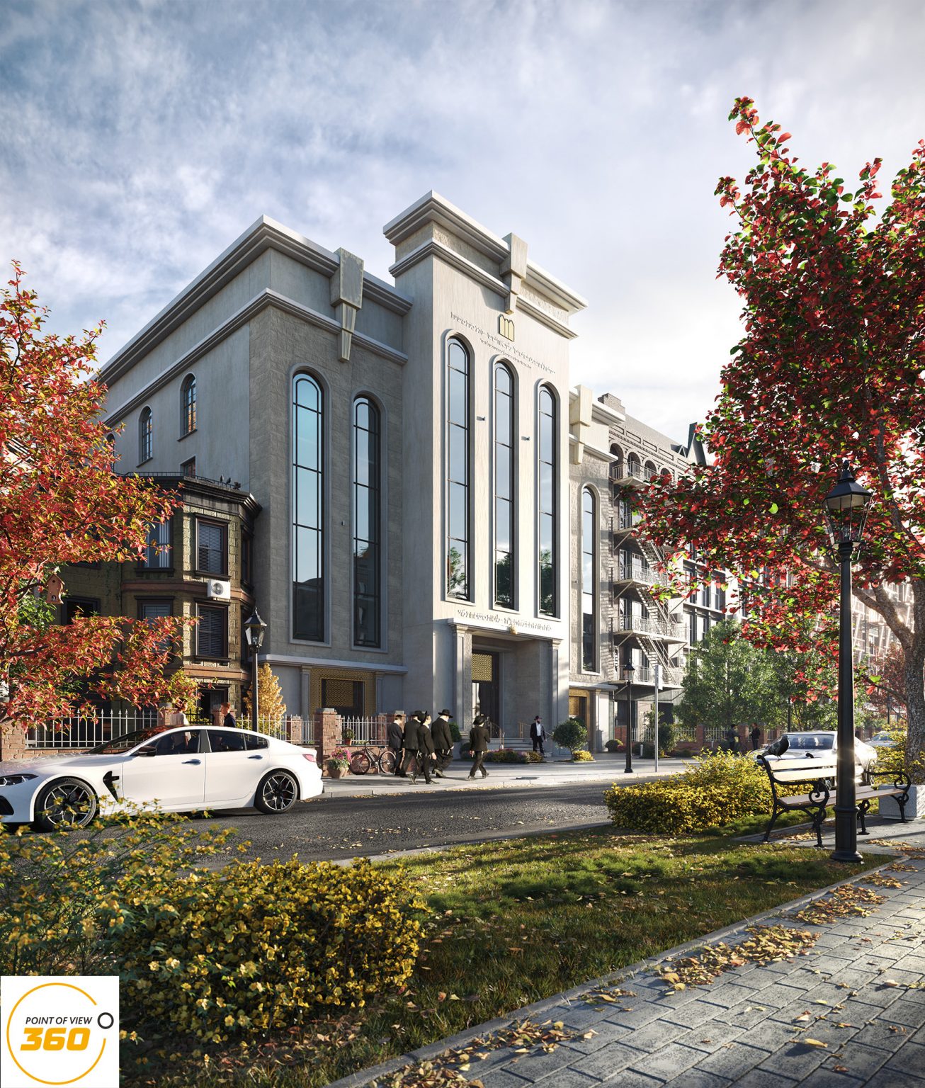 הדמיית תלת מימד לאדריכלות - Point of View 360 - architectural visualization